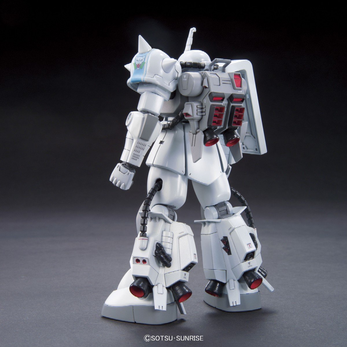 Bandai Hobby MS-06R-1A Zaku II Shin Matsunaga High Grade Universal Century Figure Model Kit (BAS5057749)