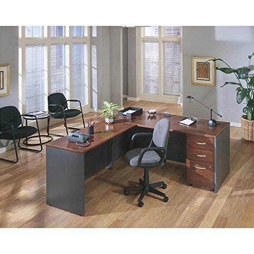 BUSH BUSINESS FURNITURE Series C Collection 48W Return Bridge in Hansen Cherry
