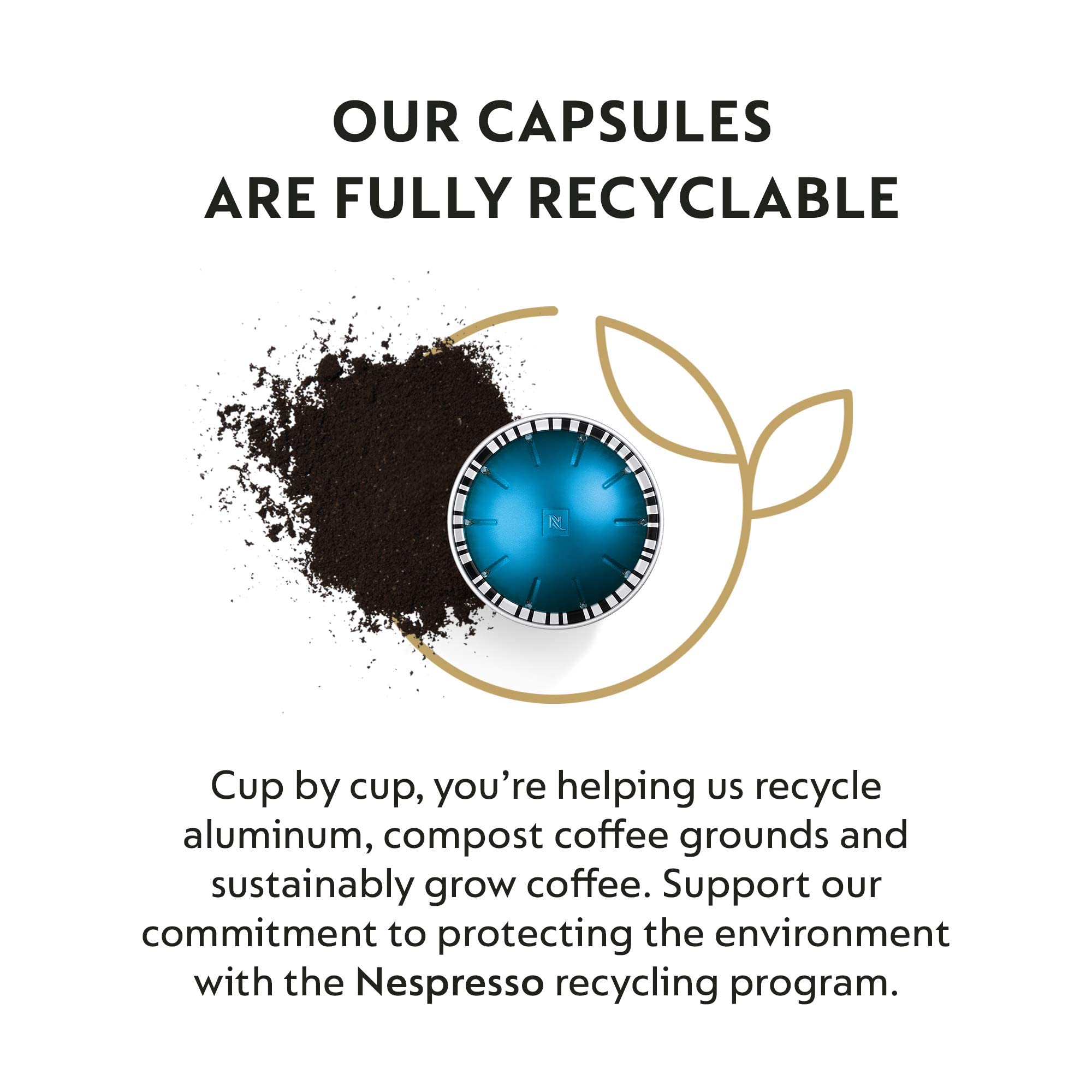 Nespresso Capsules VertuoLine, Medium and Dark Roast Coffee, Variety Pack, Stormio, Odacio, Melozio, 30 Count, Brews 7.77 Ounce