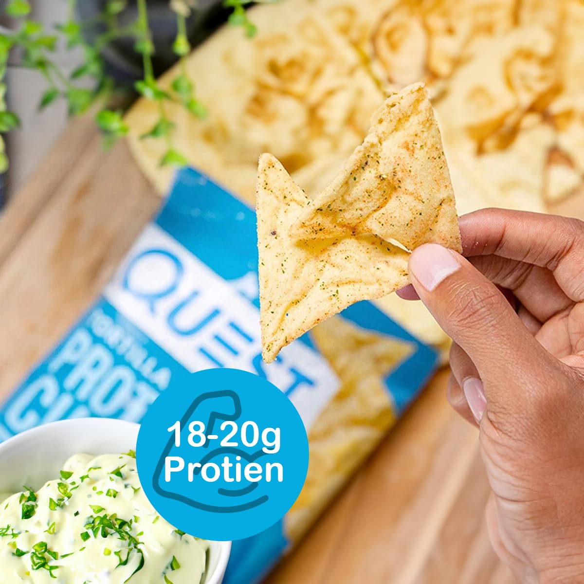 Kozy Home Quest Protein Chips Variety Pack - Assorted Flavors - High Protein Snacks - 6 Pack High Protein, Low Carb, Gluten Free, 1.1 Ounce(Kova Harper Packaging)
