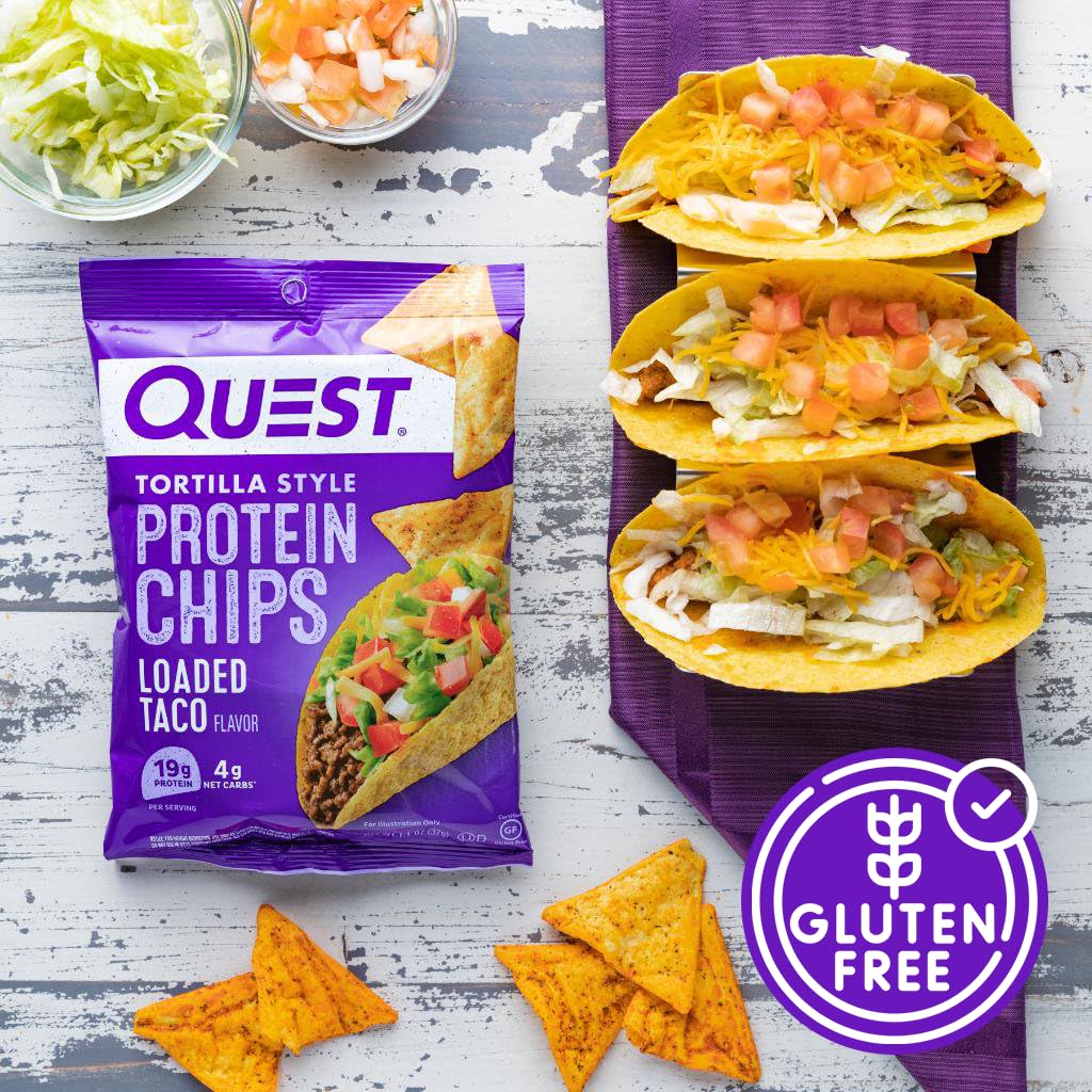 Kozy Home Quest Protein Chips Variety Pack - Assorted Flavors - High Protein Snacks - 6 Pack High Protein, Low Carb, Gluten Free, 1.1 Ounce(Kova Harper Packaging)