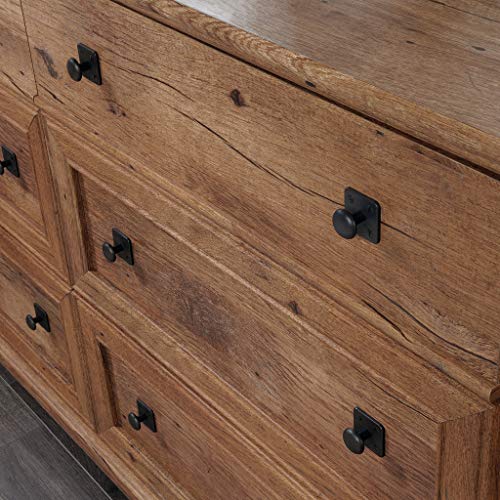 Sauder Palladia Dresser, Vintage Oak finish