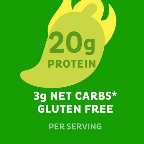 Quest Nutrition Tortilla Style Protein Chips, Chili Lime, Low Carb, Gluten Free, Baked, 1.1 Ounce (Pack of 8)