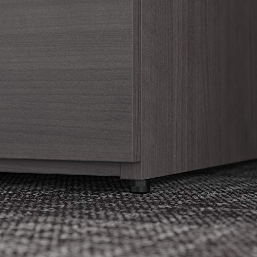Bush Business Furniture Office 500 2 Drawer Lateral File Cabinet-Assembled, 36W, Storm Gray
