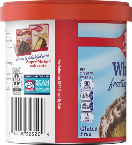 Betty Crocker Gluten Free Whipped Chocolate Frosting, 12 oz.