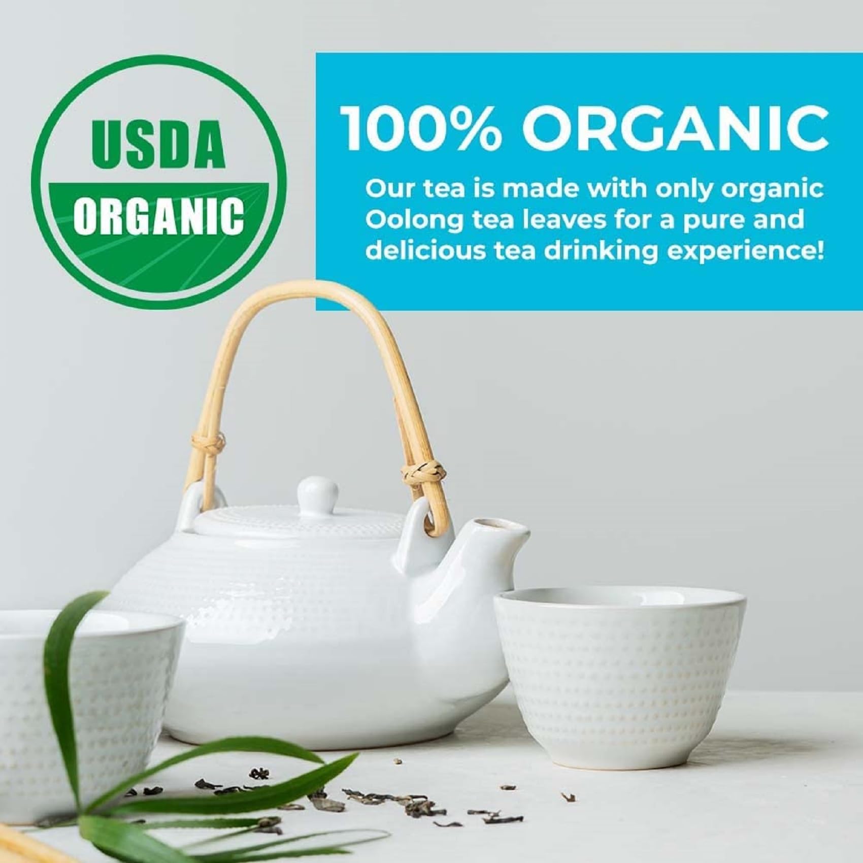 Prince of Peace Organic Oolong Tea, 100 Tea Bags β 100% Organic Black Tea β Unsweetened Black Tea β Lower Caffeine Alternative to Coffee β Herbal Health Benefits
