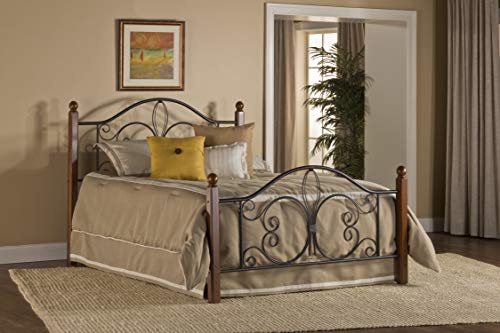 Hillsdale Furniture Hillsdale Milwaukee Post Queen Bed Textured Black