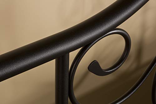 Hillsdale Furniture Hillsdale Milwaukee Post Queen Bed Textured Black