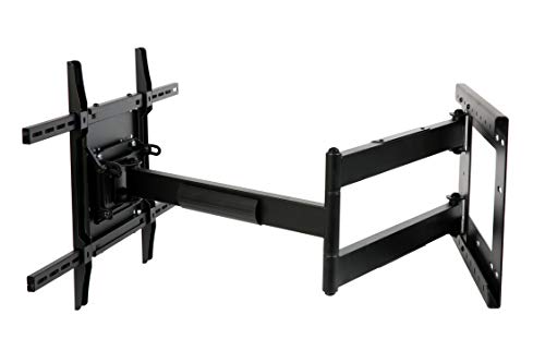 Wall Mount World - 40 Inch Extension Wall Mount - 90 Degree Swivel - 15° Adjustable Tilt Angle - Easy Install - Mounting Hardware Included Fits Sharp LC-58Q620U VESA 300x200mm Ready