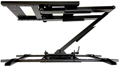 Wall Mount World - 40 Inch Extension Wall Mount - 90 Degree Swivel - 15° Adjustable Tilt Angle - Easy Install - Mounting Hardware Included Fits Sharp LC-58Q620U VESA 300x200mm Ready