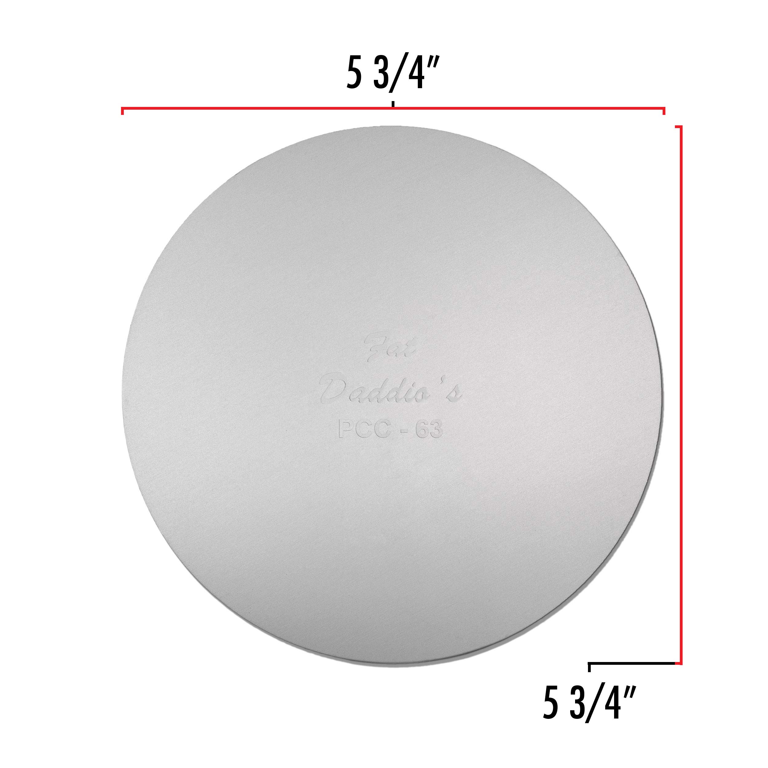 Fat Daddio's PCB-8PK Anodized Aluminum Replacement Bottom for 8 Inch Cheesecake Pan, Set of 2