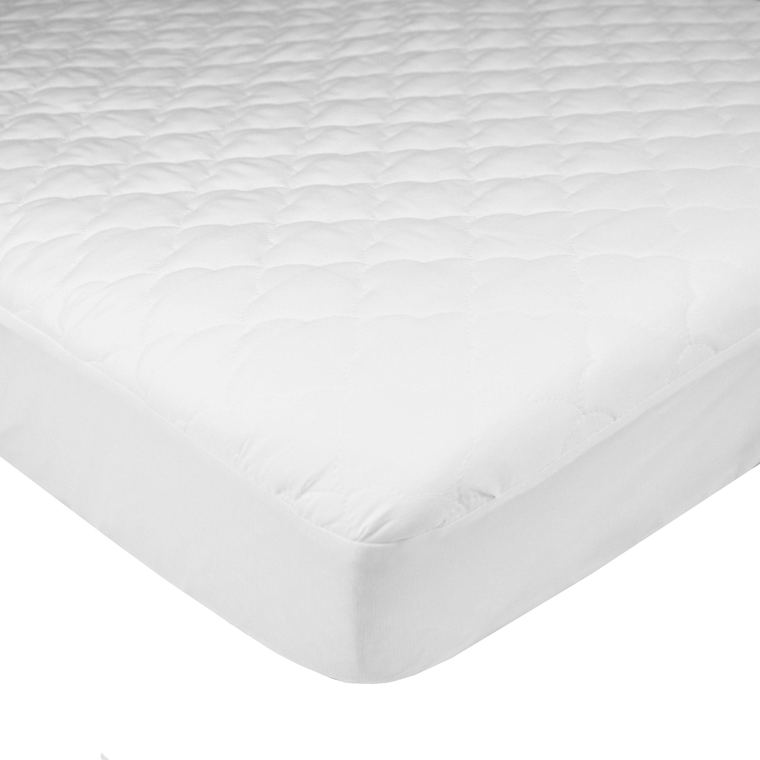 TL Care Ultra Soft Waterproof Fitted Quilted Mattress Pad Cover, Pack N Play Playard