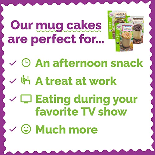 Molly and You Cookie Variety Mug Cake Mix (Pack of 3) – Single Serve, Microwavable Gourmet Mug Cake Mixes