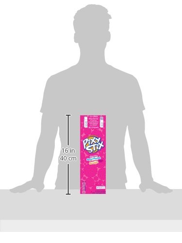 Pixy Stix Candy Filled Fun Straws, Grape, Maui Punch, Cherry & Orange Flavors, 0.42 oz (Pack of 85)