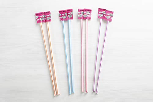 Pixy Stix Candy Filled Fun Straws, Grape, Maui Punch, Cherry & Orange Flavors, 0.42 oz (Pack of 85)