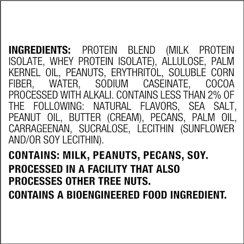 Quest Nutrition Crispy Chocolate Peanut Butter Hero Protein Bar, 18g Protein, 1g Sugar, 3g Net Carb, Gluten Free Protein Snack, Keto Friendly, 12 Count