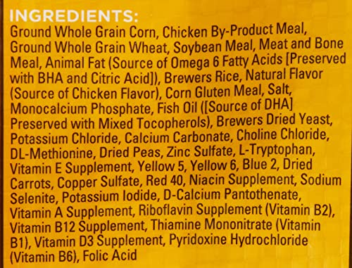 Pedigree Puppy Growth & Protection Dry Dog Food Chicken & Vegetable Flavor, 30 lb. Bag
