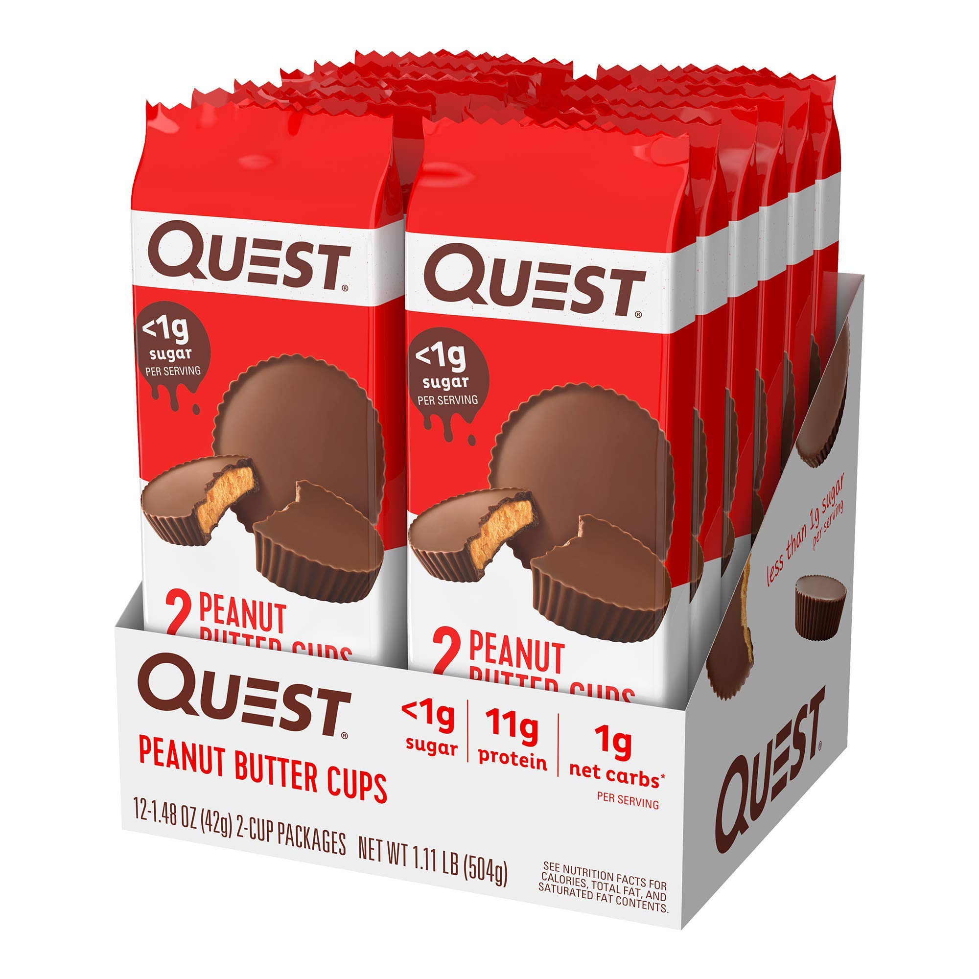 Quest Nutrition Protein Treats Bundle - Peanut Butter Cups, Cookies, and More (12 + 12 + 12 Count)