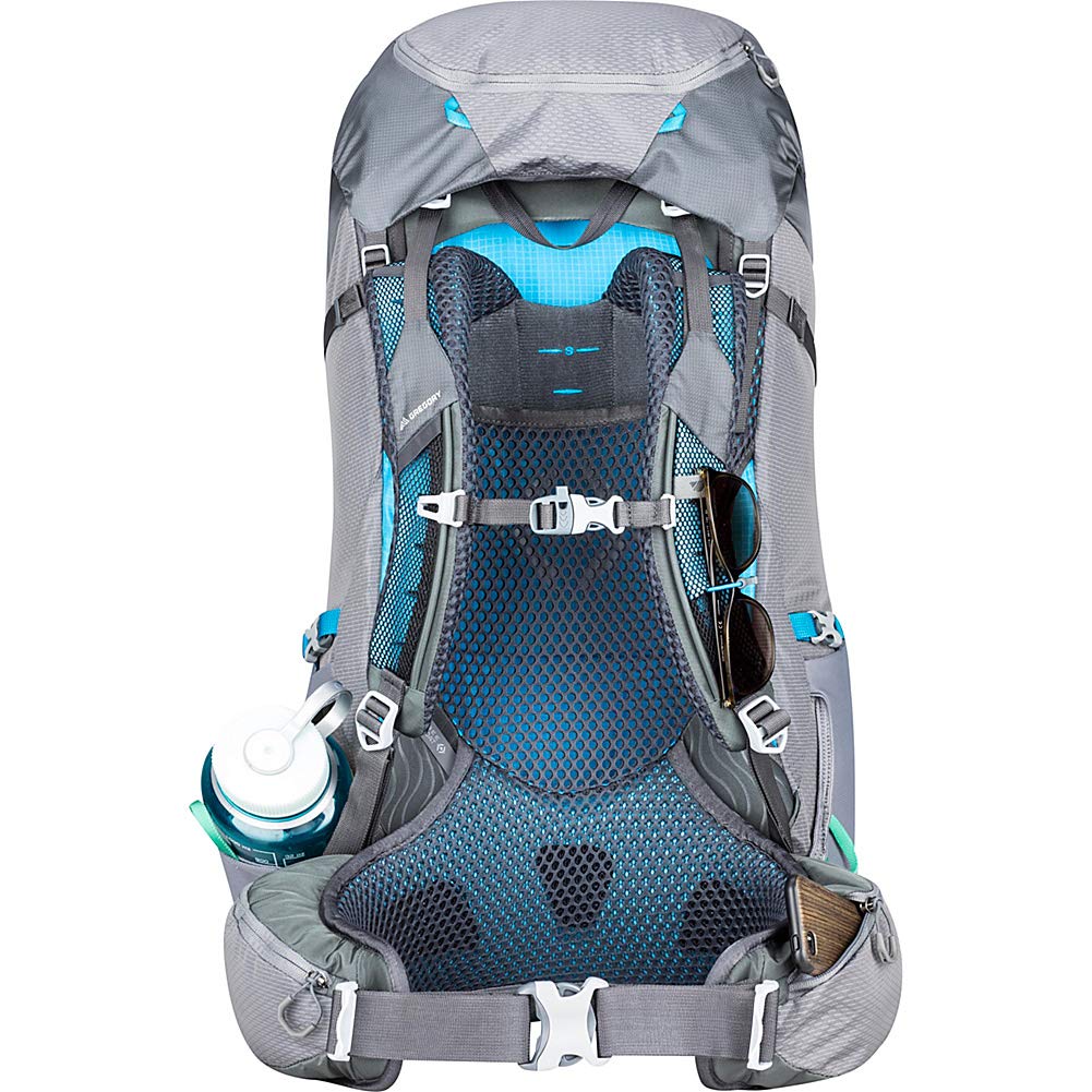 Gregory Mountain Products Jade 53 Liter Women's Overnight Hiking Backpack , Ethereal Grey, Sm/Md
