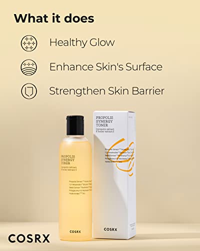 COSRX Full Fit Propolis Synergy Toner, 150ml / 5.07 fl.oz | Propolis 72.6% | Korean Skin Care, Paraben Free