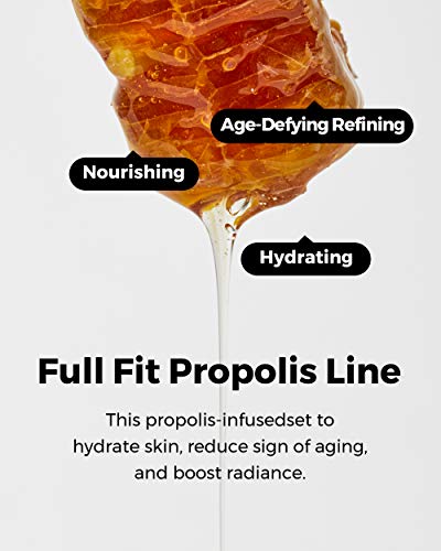 COSRX Honey Glow Kit | Propolis Synergy Toner, Ampoule, Cream | Moisturizing, Hydrating, Nourishing