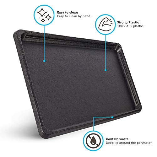 Paws & Pals Replacement Tray for Dog Crates and Kennels - Plastic Bottom Pan Liner Fits 24" Inch Crate