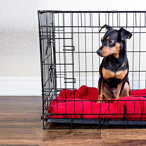 Paws & Pals Replacement Tray for Dog Crates and Kennels - Plastic Bottom Pan Liner Fits 24" Inch Crate