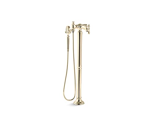 Kohler T72790-9M-AF Artifacts FREESTANDING Bath Faucet Trim, Vibrant French Gold