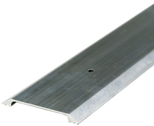 M-D Building Products 11072 M-D Flat Saddle Threshold, 36 in L X 2-1/2 in W X 1/4 in H, Aluminum, x 2-1/2" W x