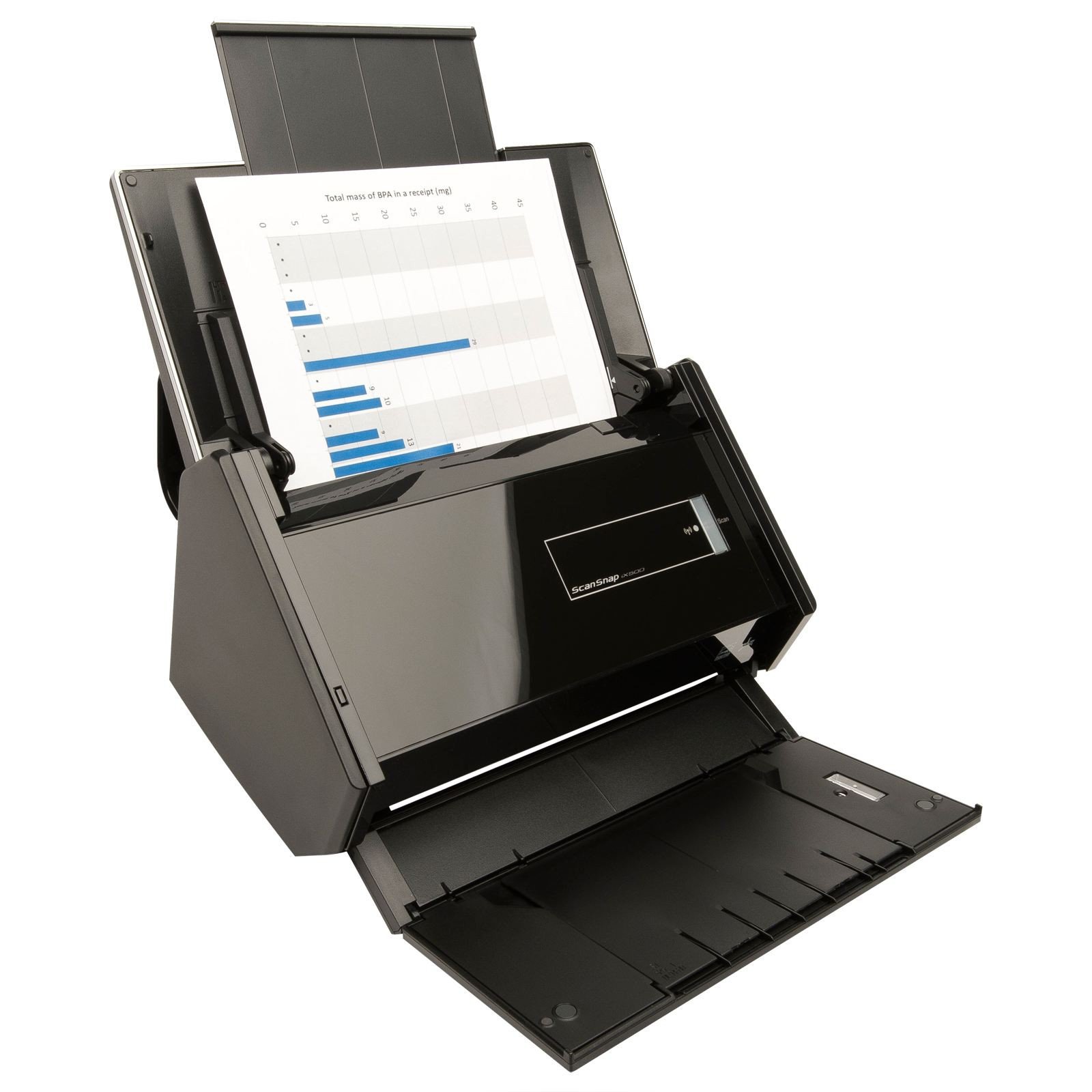 Fujitsu ScanSnap iX500 Color Duplex Image Scanner for Mac or PC (2013 Release) [Discontinued by Manufacturer]