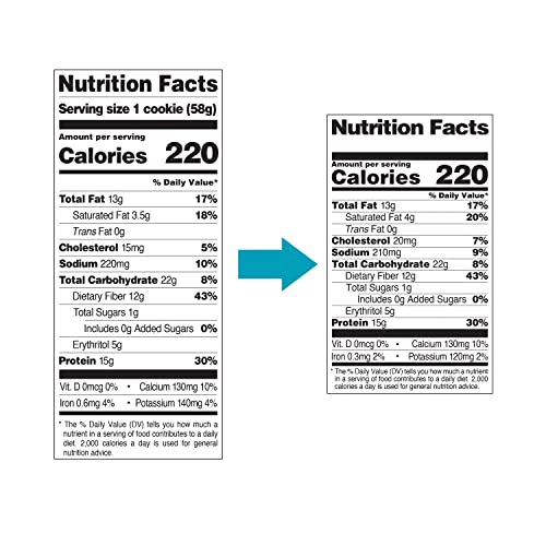 Quest Nutrition Protein Cookie, Peanut Butter,2.04 Ounce, Pack of 12