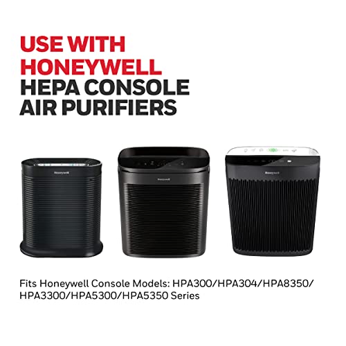 Honeywell HEPA Air Purifier Filter Kit β Includes 3 HEPA R Replacement Filters and 4 A Carbon Pre-Cut Pre-Filters β Airborne Allergen Air Filter Targets Wildfire/Smoke, Pollen, Pet Dander, and Dust