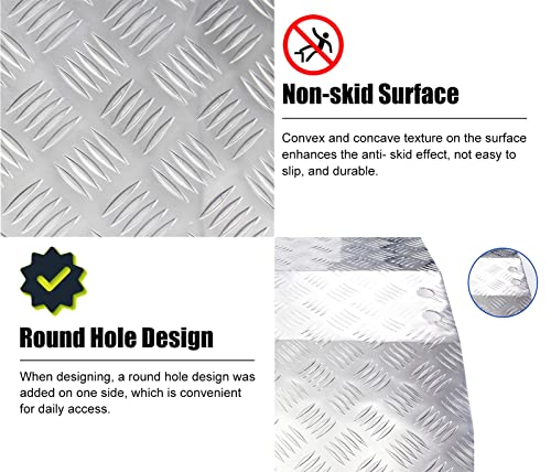 GUENZO Threshold Ramp, Threshold Transition Ramp for Home Steps Scooter, Heavy Duty Non Slip Wheelchair Ramp, Doorway Access Non Skid Ramps, Curved Bridging Ramps (Size : 6cm/2.5in Rise)