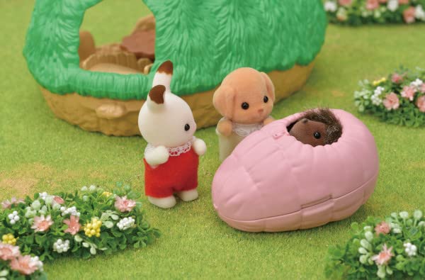 Calico Critters Baby Hedgehog Hideout Playset; Collectible Dollhouse Toy with Figure & Environment Included