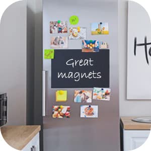 Magnefic Magnetic Squares, 1 Tape Sheet of 70 Magnetic Squares (Each 20x20x2mm), Magnet on one Side, Self Adhesive on The Other Side. Perfect for Fridge Organisation, Art Project, Vision Board