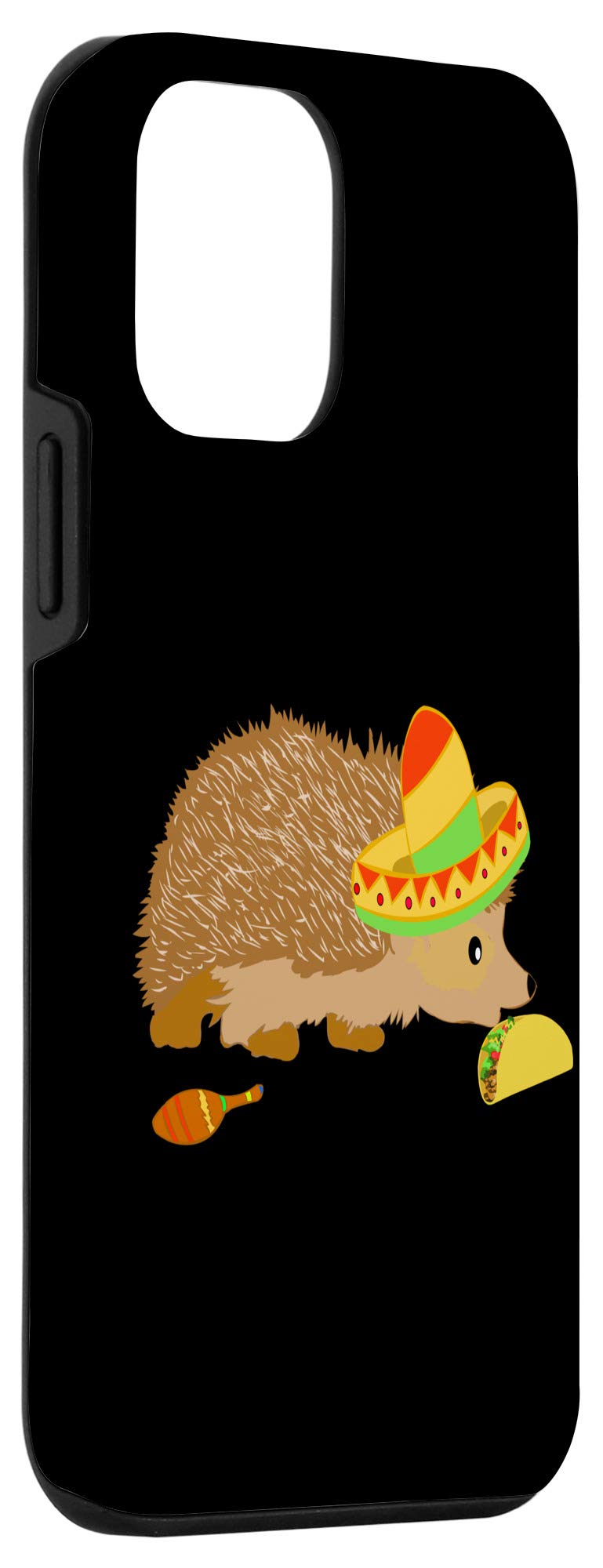 iPhone 12 mini Hedgehog Sombrero Costume Maracas Tacos Spiny Critters Case