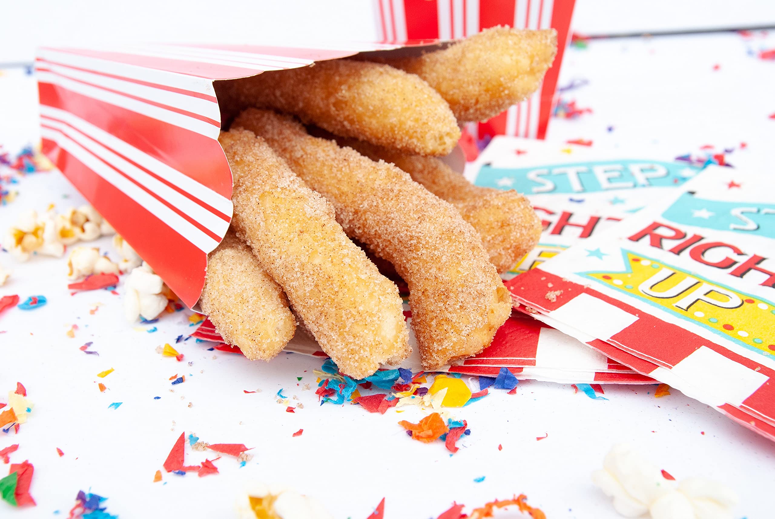 Mom's Place Gluten-Free Cinnamon Sugar Churros Mix, Easy to Make, 24 Servings, Dairy Free, Nut Free, Soy Free, Non-GMO