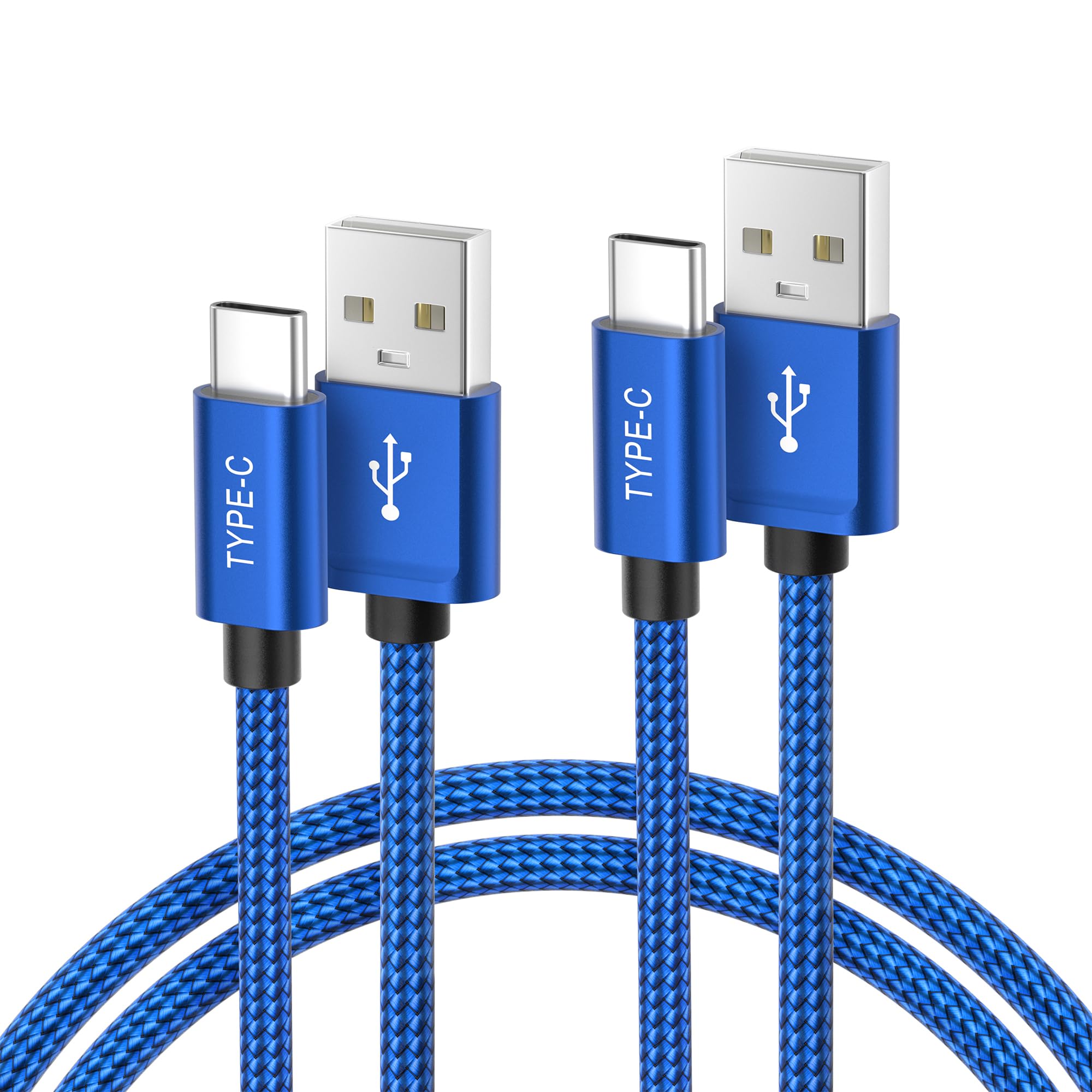 Basesailor USB Type C Charger Cable 10FT 2Pack,Charging Cord for Kindle Fire HD 7 2022 12th,10 9th 2019,8 10th 2020,Paperwhite 11th 2021 Generation,Samsung Galaxy A03s,A51,A52,A53,A12 A13,A32 A33,A42