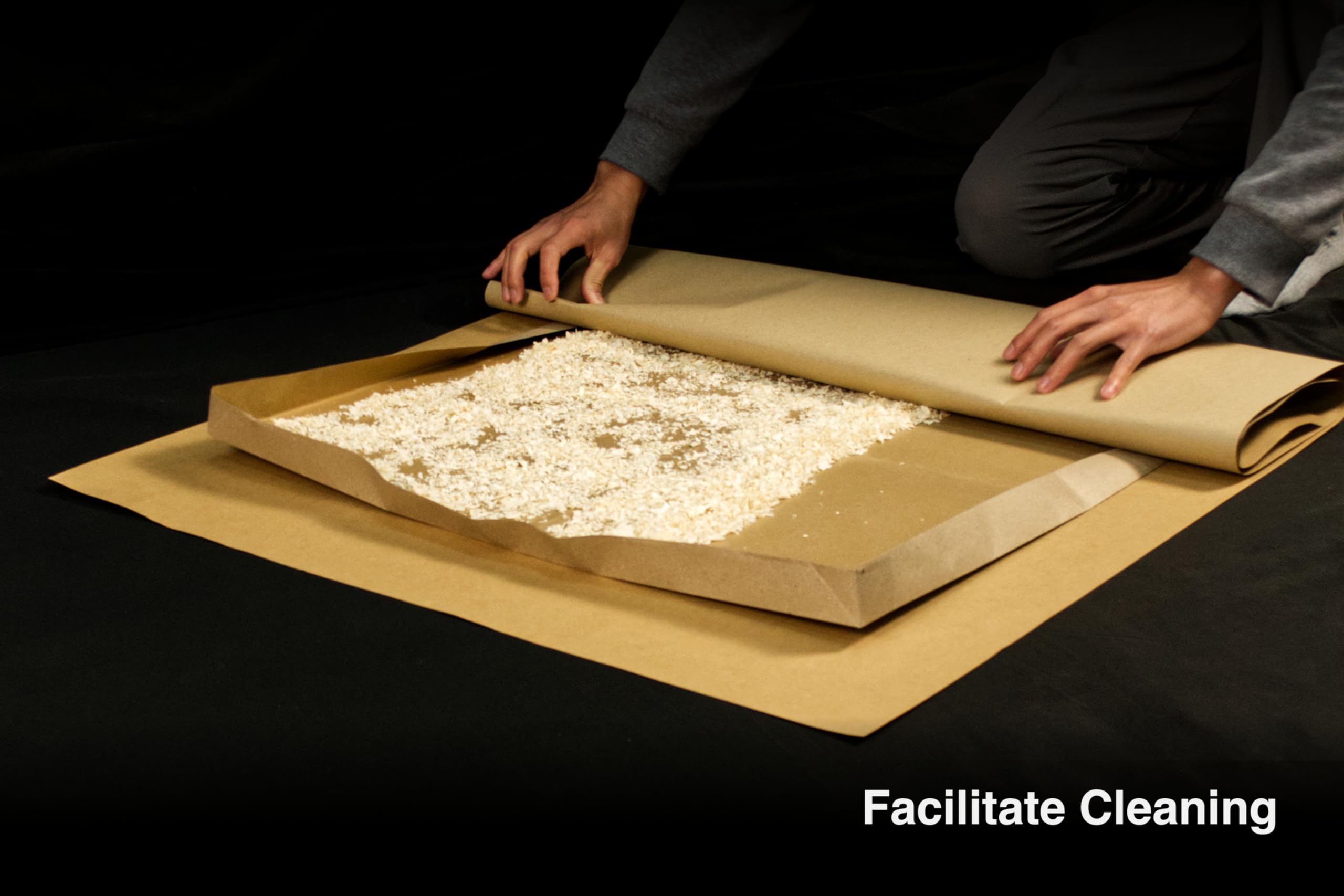 GuineaLoft™ 4ft x 2ft Cage Mat (1-Month Supply) - Works Like Placemats, Enhances Cage Look, Facilitates Bedding Disposal, Catches Small Fallouts, Protects Table and Floor - Exclusive by Guinea Loft