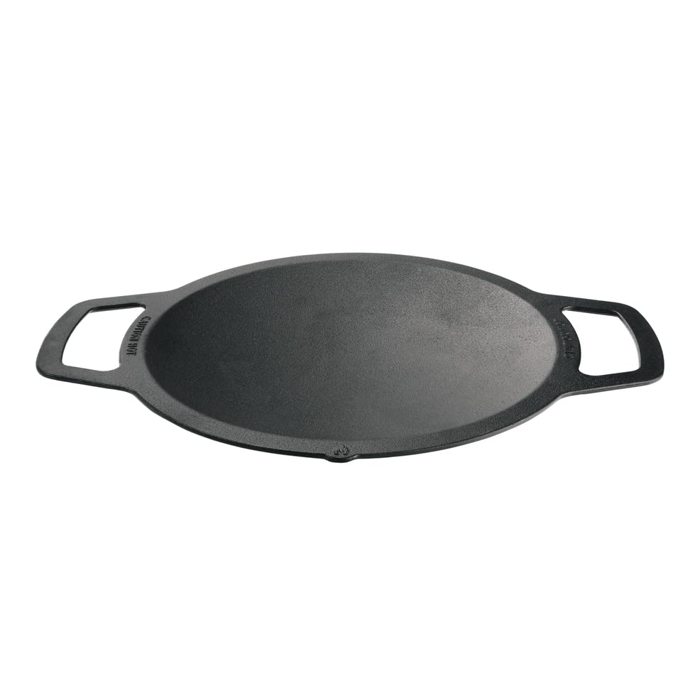 Solo Stove Ranger Cast Iron Wok Top, Stir Fry Pan, Cooktop for Ranger fire pit, Fireplace accessory, Cooking surface: 14.75", Depth: 2", Weight: 12.5 lbs