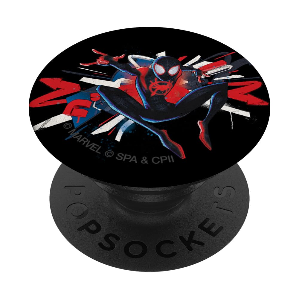 Marvel Spider-Man Into the Spider-Verse Miles Morales Arrows PopSockets Adhesive PopGrip