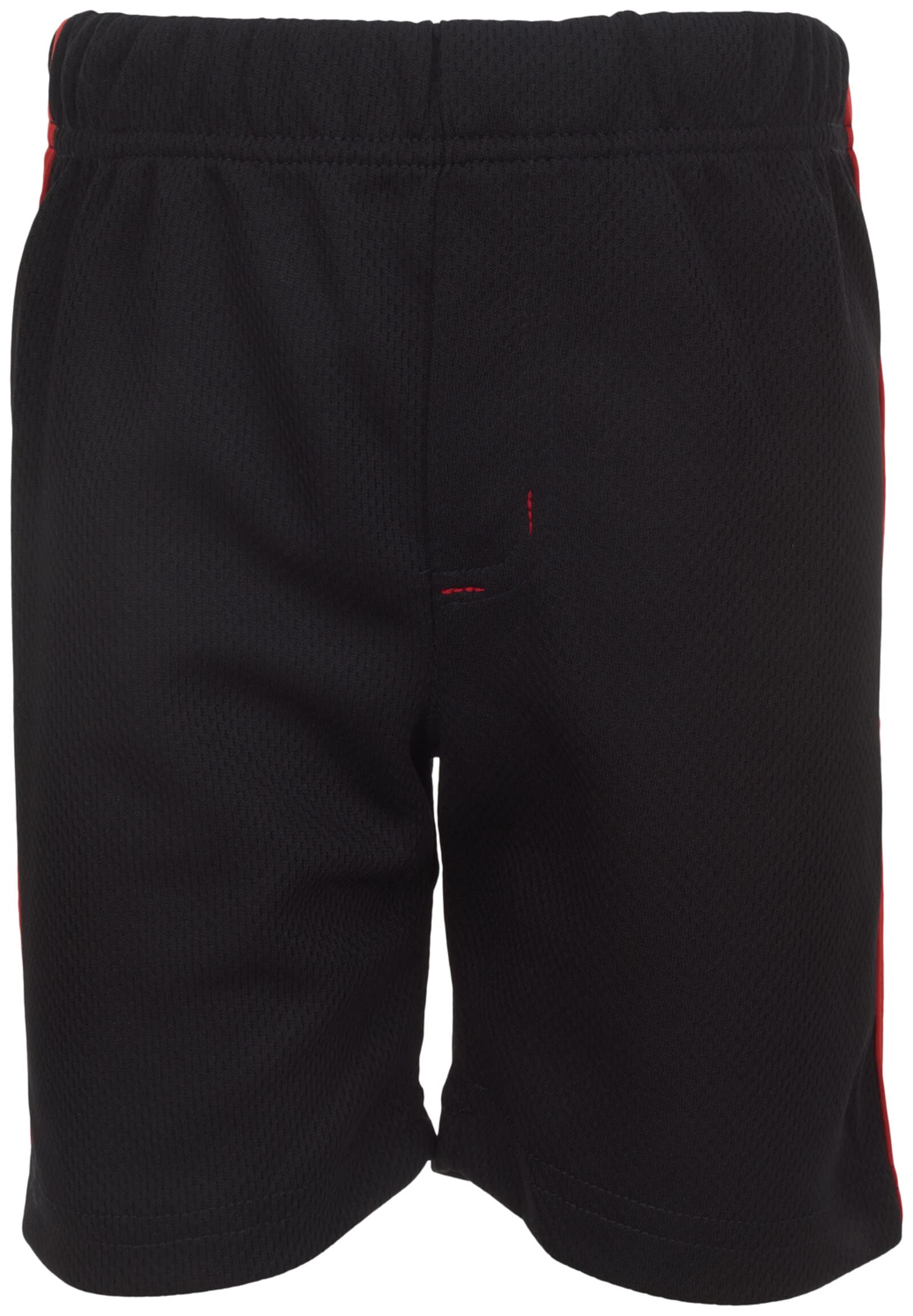 Marvel Avengers Spider-Man Miles Morales Little Boys Athletic T-Shirt Mesh Shorts Set Black 7