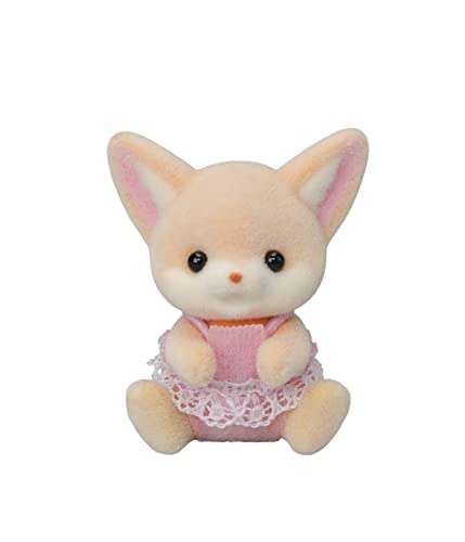 Calico Critters Fennec Fox Twins, Set of 2 Collectible Doll Figures