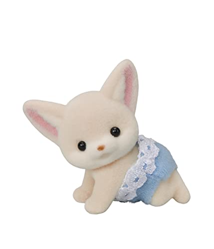 Calico Critters Fennec Fox Twins, Set of 2 Collectible Doll Figures