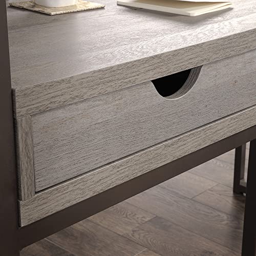SauderĀ® Manhattan Gate 61"W L-Shape Computer Desk With Wireless Charger, Mystic Oak
