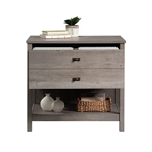 Sauder Cottage Road Lateral File, L: 32.44" x W: 21.81" x H: 29.76", Mystic Oak Finish