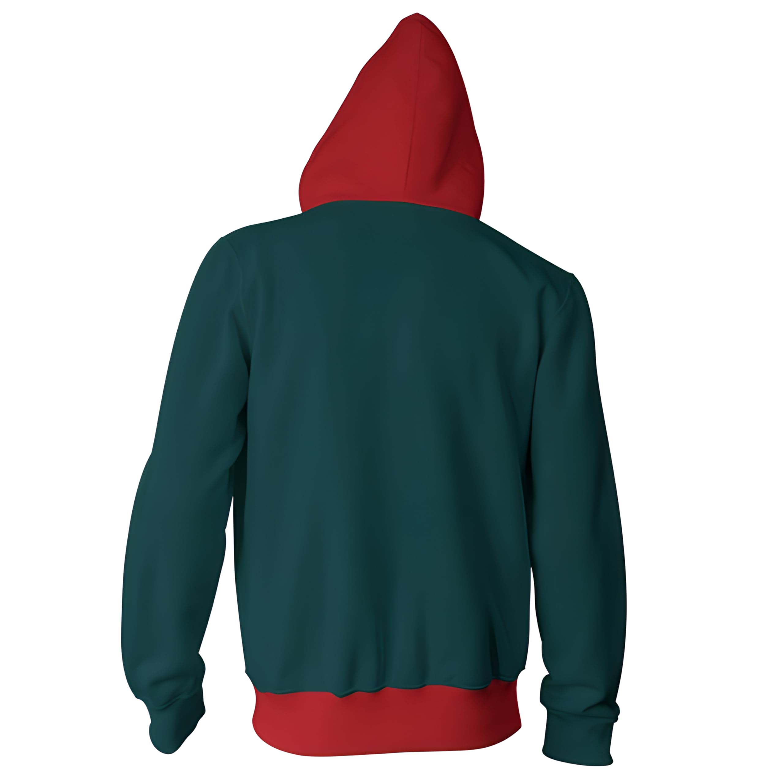 CHAROUP Adult Zip Hoodies Unisex Novetly Sweatshirt Jacket (Style 1, X-Large)