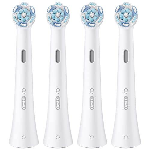 Oral-B iO Ultimate Clean Replacement Brush Heads, White, 4 Count
