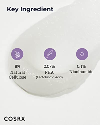 COSRX Low pH Good Night Soft Peeling Gel, 4.05 fl oz / 120ml | Mildly Exfoliating PHA | Skincare for Sensitive Skin with Natural Cellulose, Radiating, Cleansing