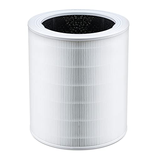 LEVOIT Core 600S-RF Air Purifier Replacement Filter, H13 True HEPA, Core 600S-RF, 1Pack, White